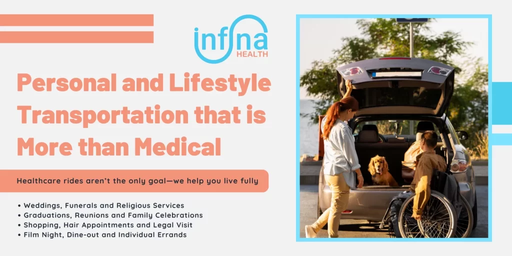 Infina Health Wheelchair and York EMS ambulance 17408